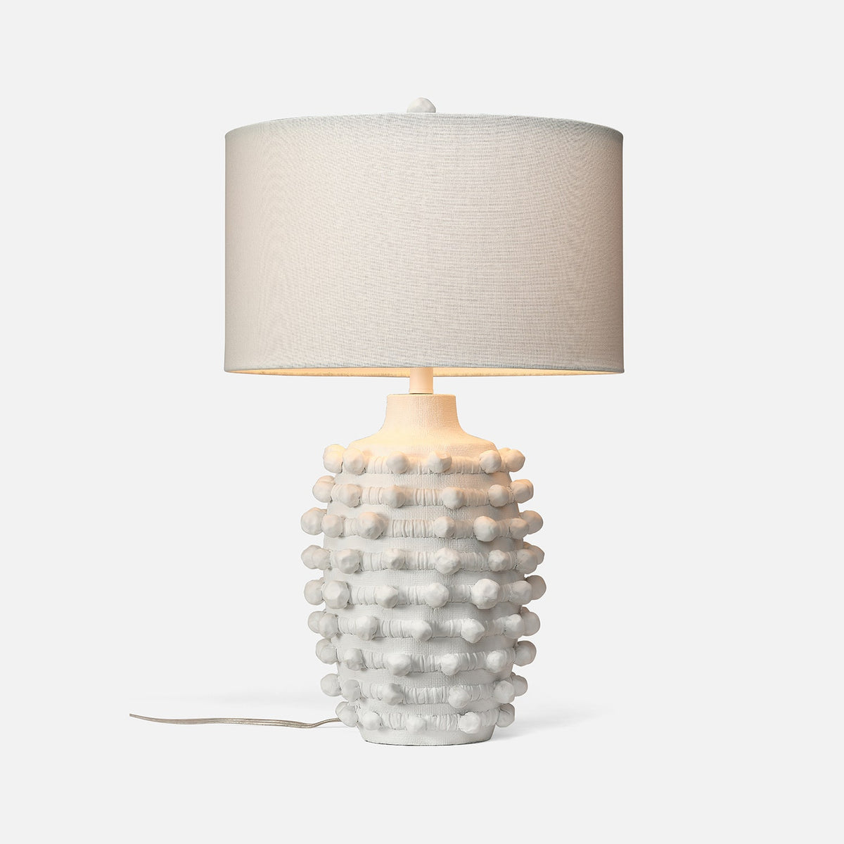 Made Goods Leah Circular Rows Table Lamp